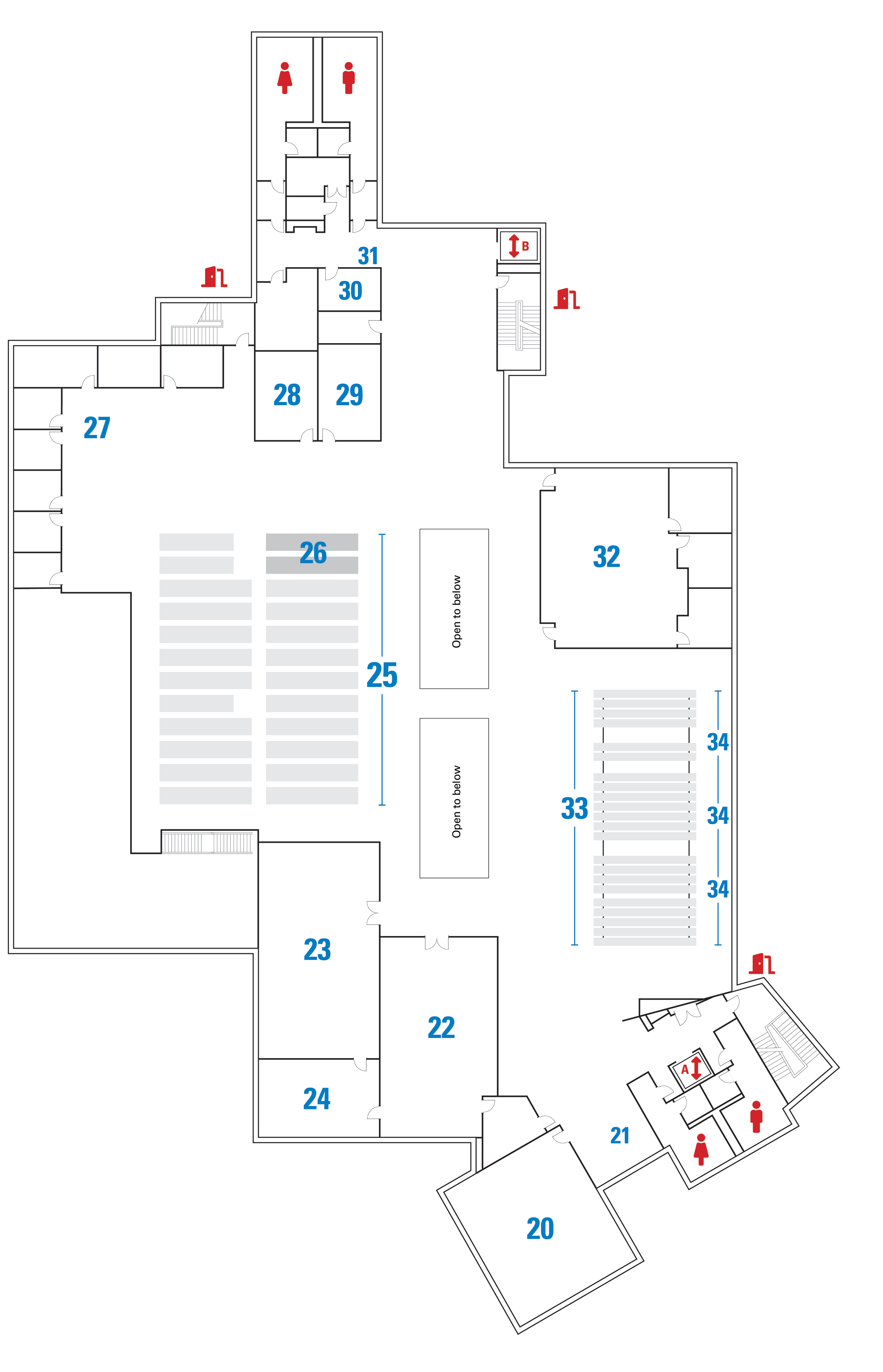 Madigan Floor Directories | Pennsylvania College of Technology