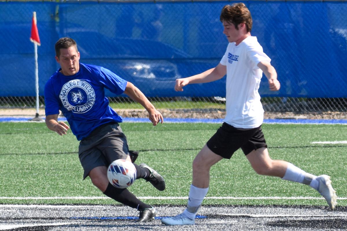 First-ever alumni soccer match comfortably achieves its goal ...
