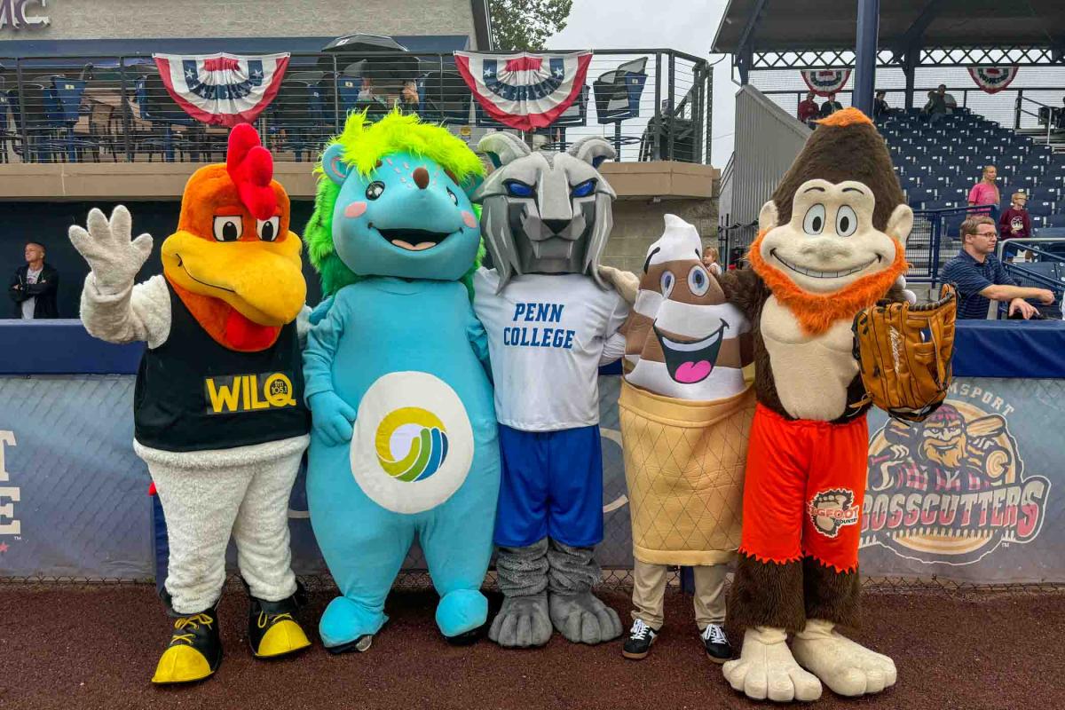 Wildcat joins mascot friends for Boomer's birthday | Pennsylvania ...