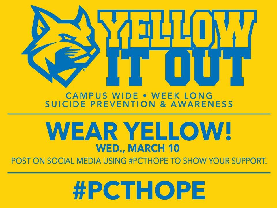 Wear Yellow for Yellow It Out | Pennsylvania College of Technology