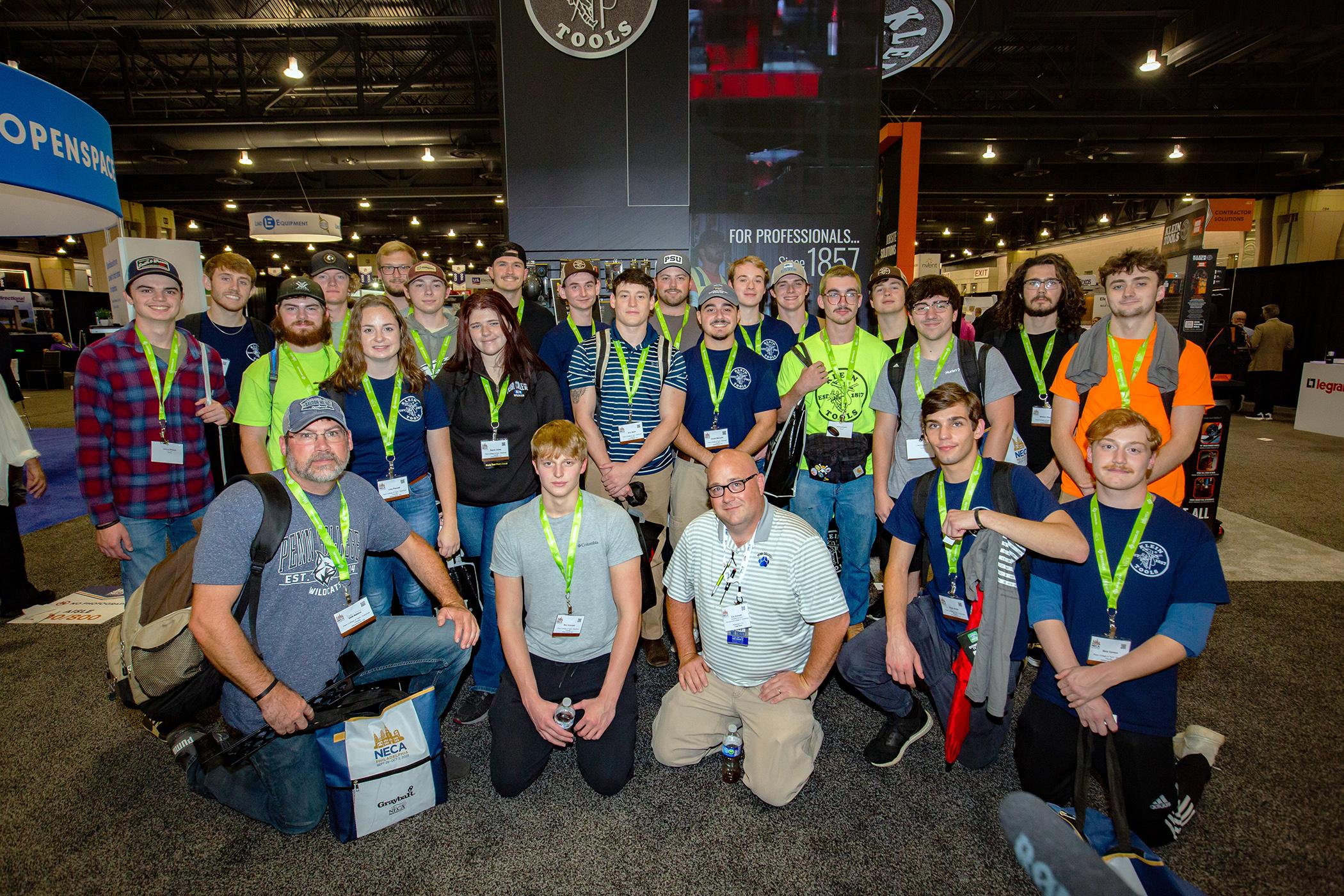 Students engage industry leaders at electrical convention ...