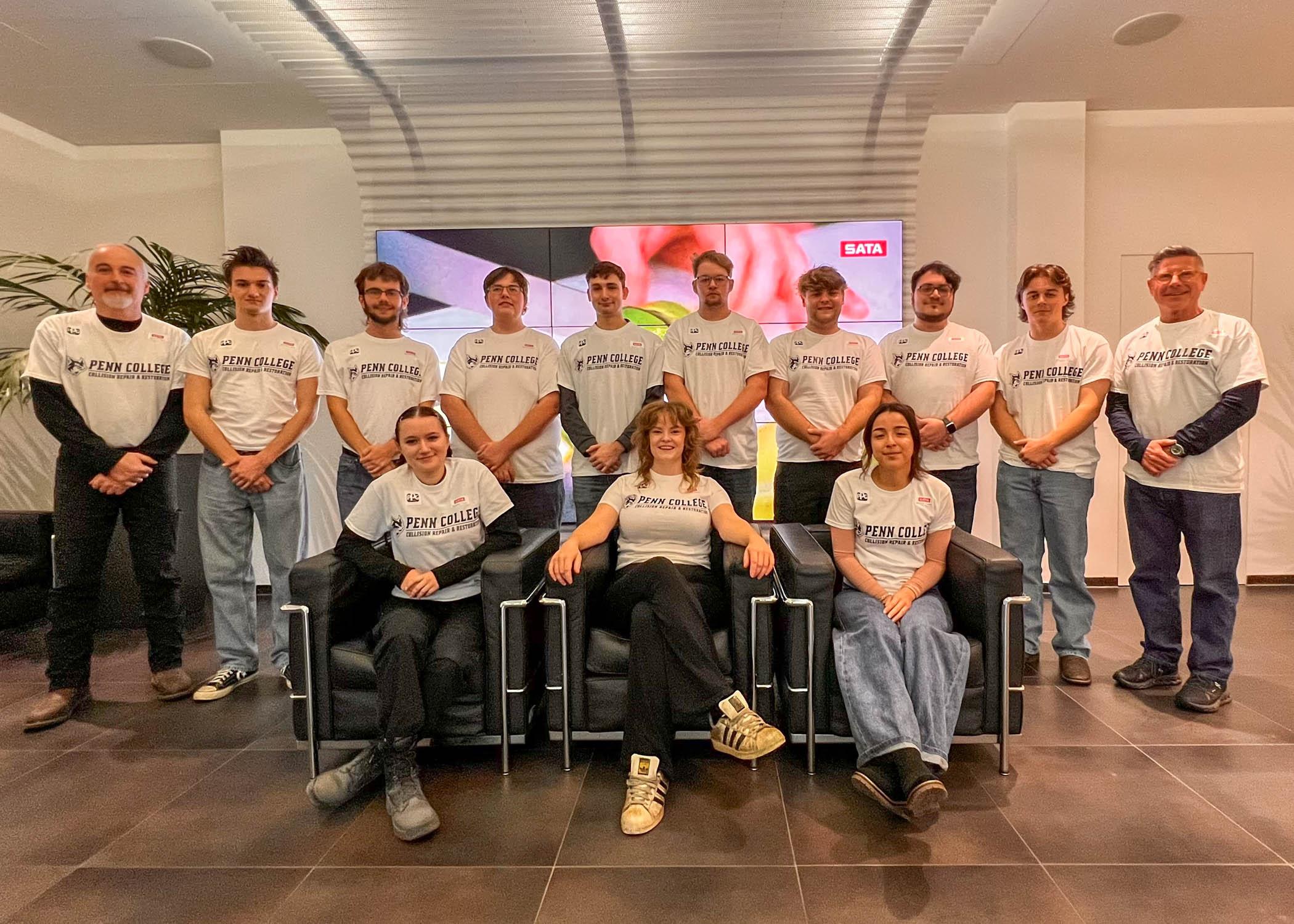 Paint company trains Penn College students in Germany | Pennsylvania ...