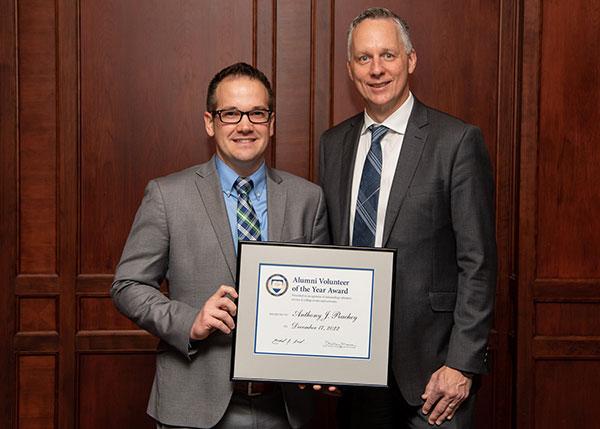 Business graduate honored with alumni volunteer award | Pennsylvania ...